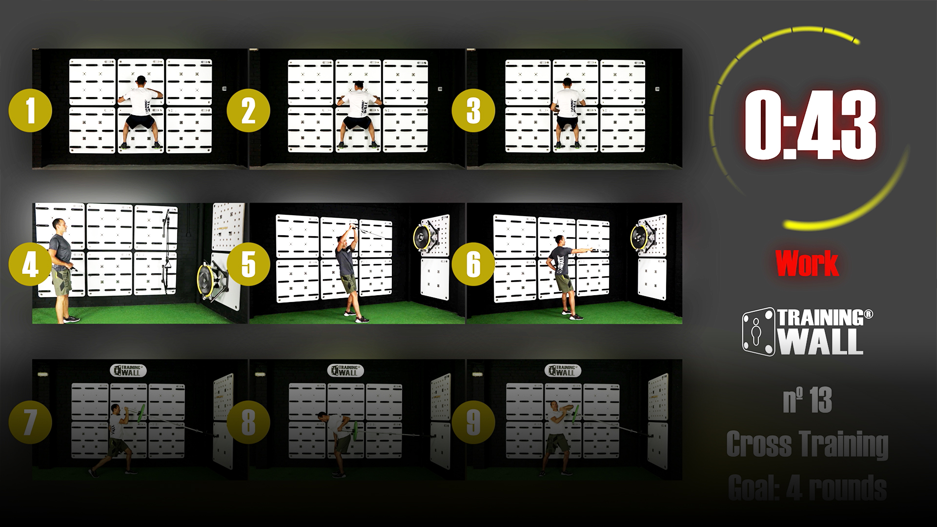 Training Wall | Exercise in the hotel room