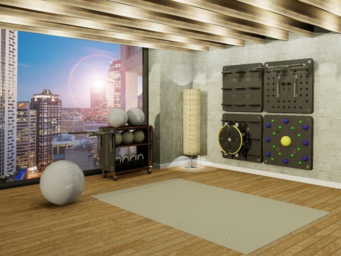 Training Wall | How to equip a fully functional gym in your house