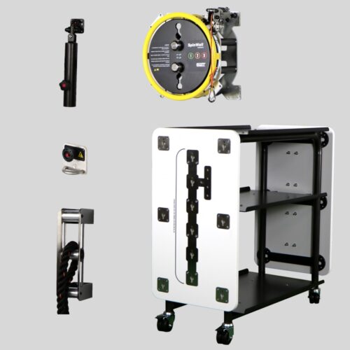 Training Wall | Pack Functional Storage Trolley + SpinWall Compact